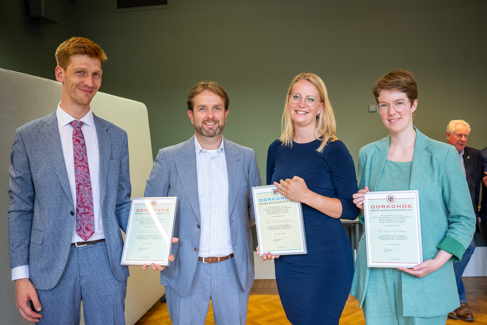 Legal psychologist Linda Geven wins Gratama Science Prize 2023 - Leiden ...